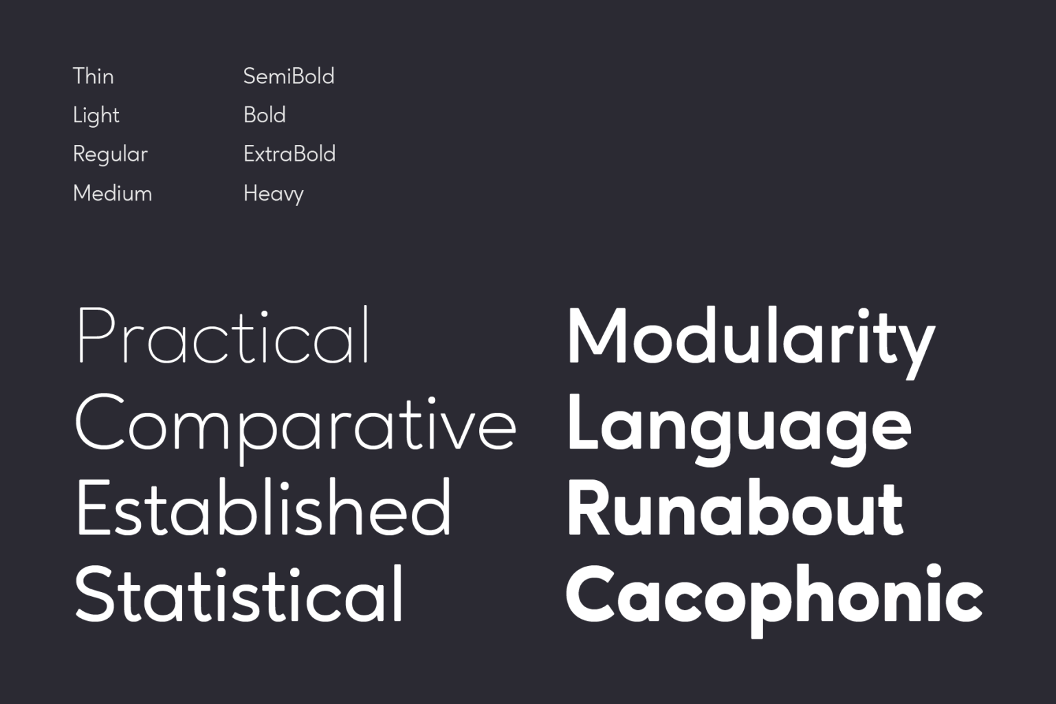 Ageo Font