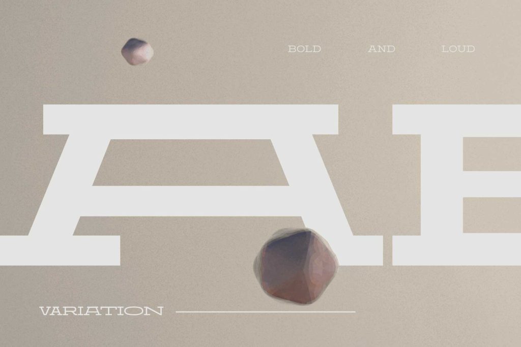 Aderos Font - Eko Bimantara Font