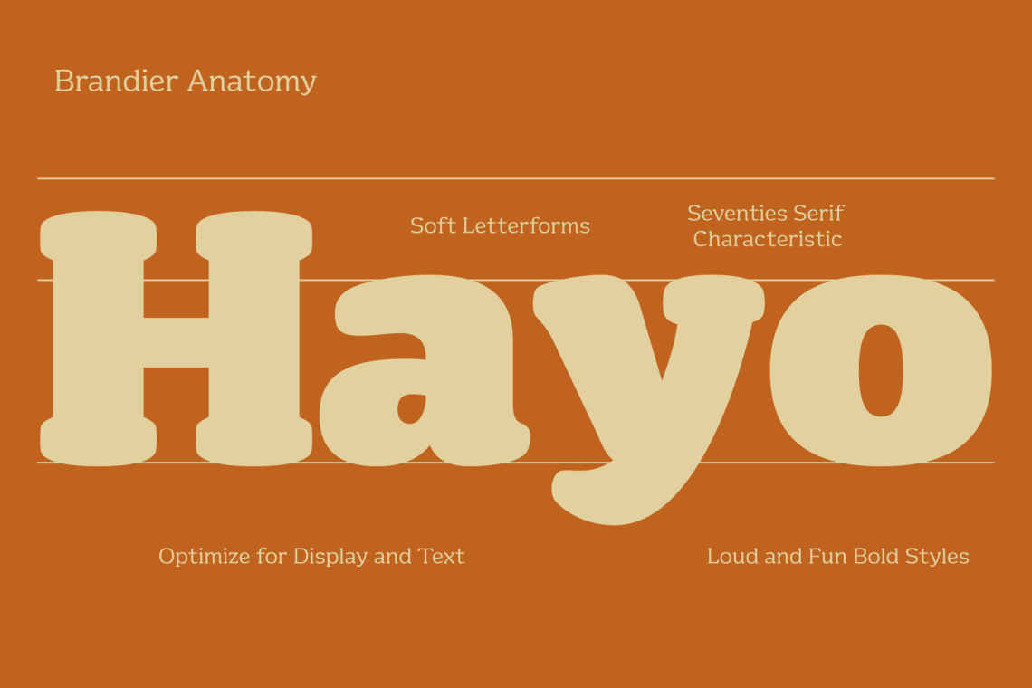 Brandier Font - Eko Bimantara Font