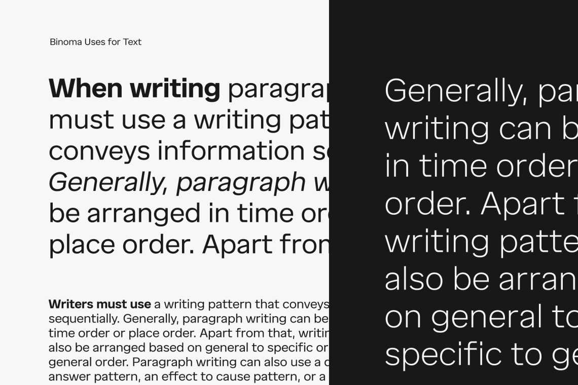 Binoma Fonts - Eko Bimantara Font